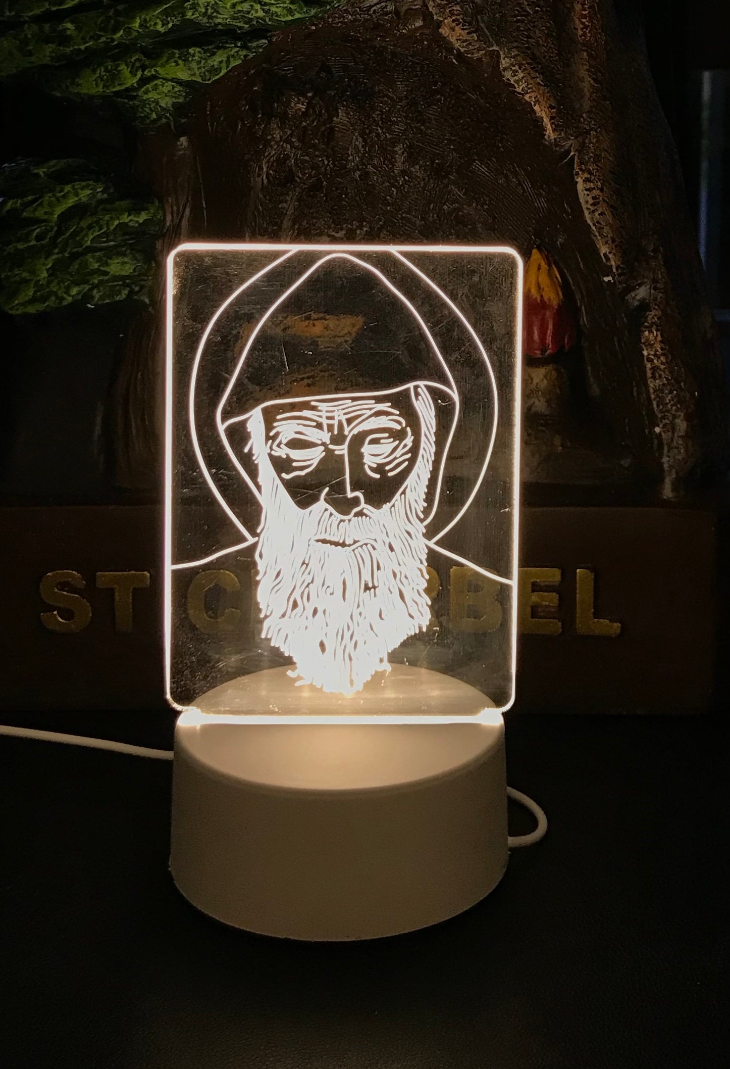 St Charbel 3D creative visualization lamp – Maktaba